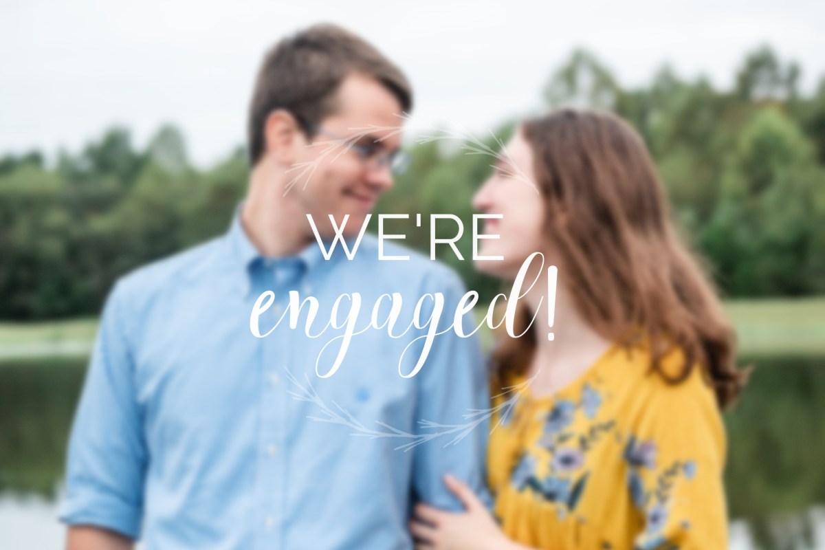 I’M ENGAGED!! – Allison Marie